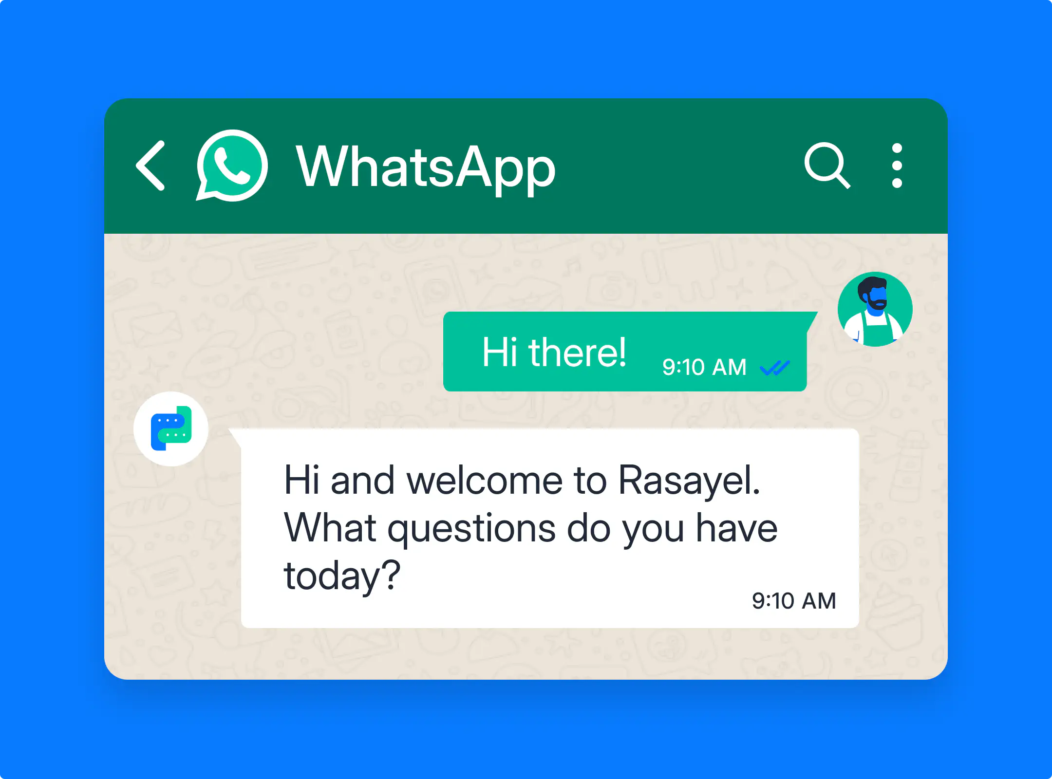 60+ Modelos Grátis de Mensagens Automáticas para WhatsApp - Rasayel Blog